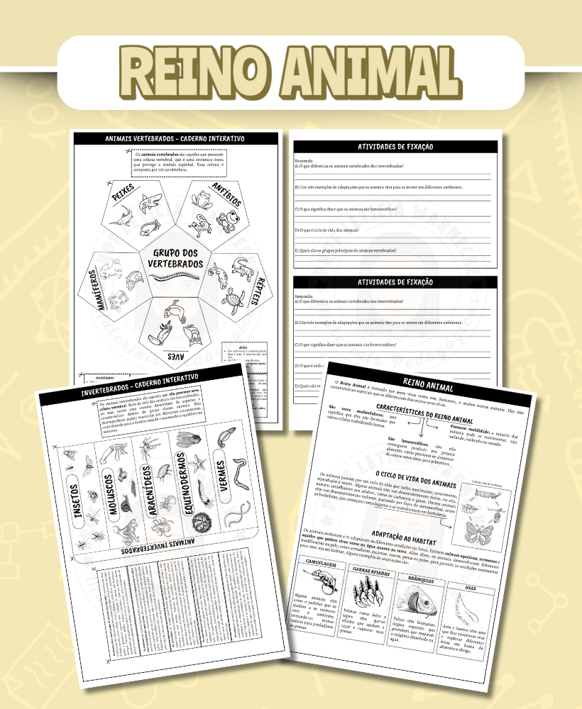 Reino animal – Eu Profle – Recursos Pedagógicos
